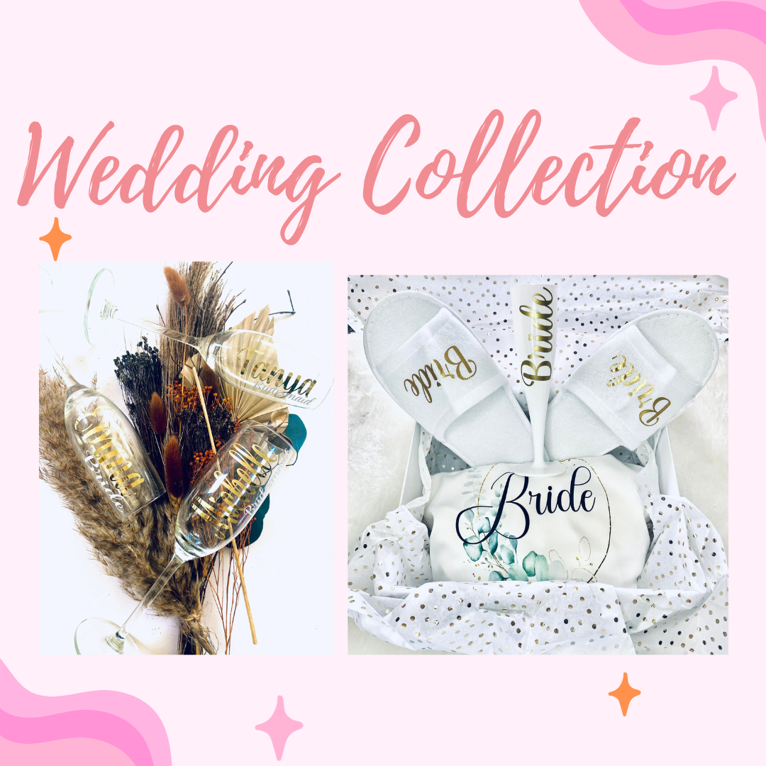 Wedding collection – Personalised by Kavanna