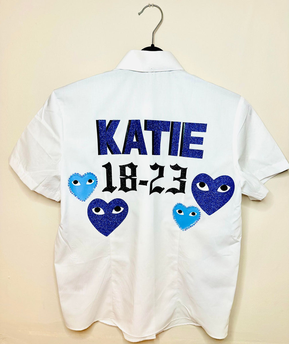 Leavers do shirt heart design. – Personalised by Kavanna